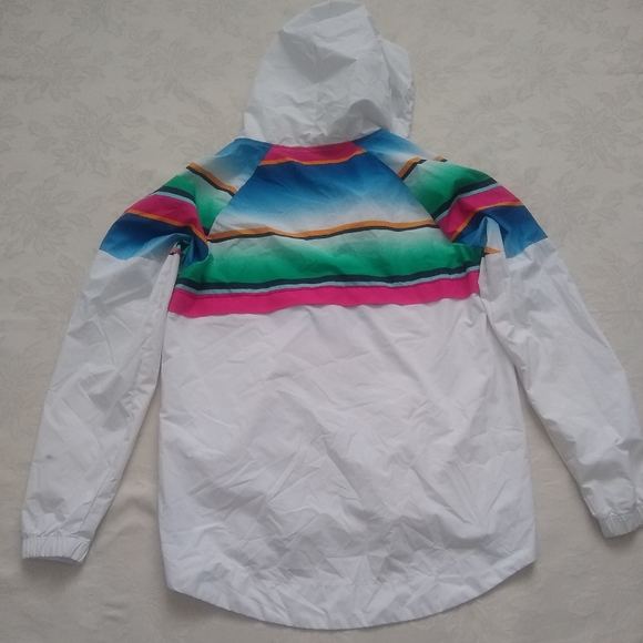 Fila | Jackets & Coats | Fila Ombre Multi Color Windbreaker Jacket ...